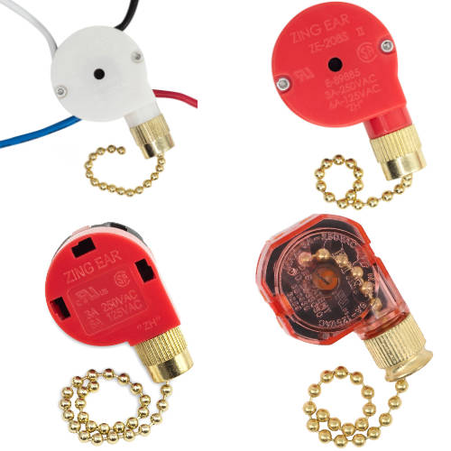 ZE-268S1 ZE-208S KTE 3089R 4 Wire Ceiling Fan Wiring Diagram