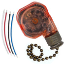 KTE 3089 Circuit R 3-Speed 4-Wire Fan Pull Chain Switch