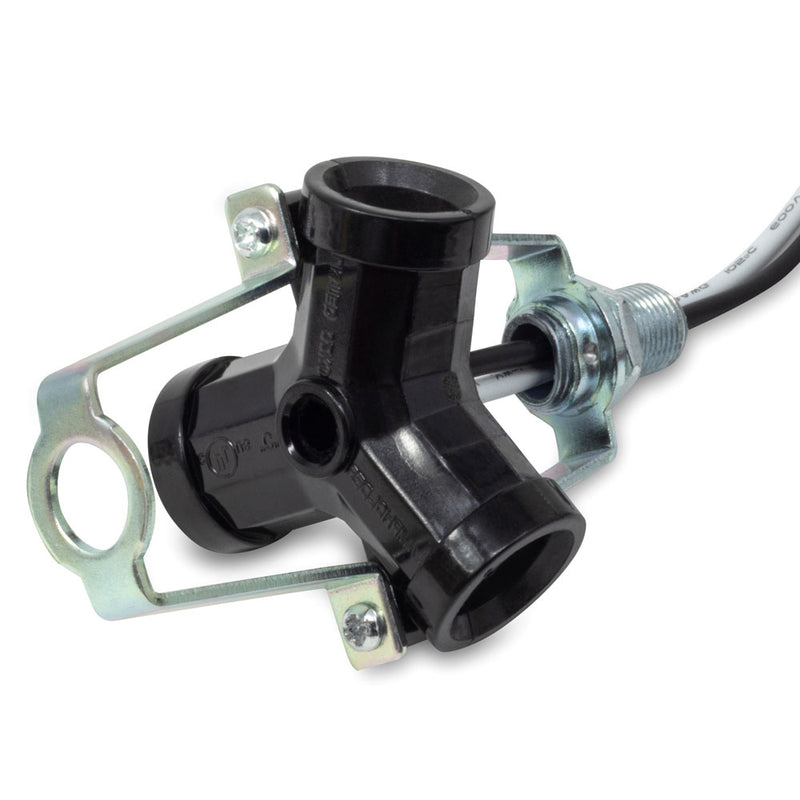 Zing Ear ZE-301T Lamp Holder 3 Light Socket w/ Metal Bracket